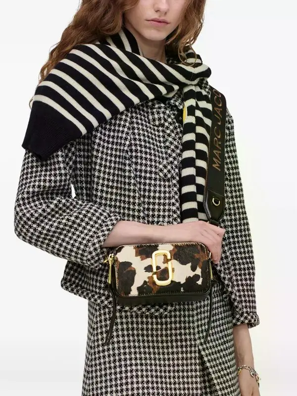 Marc Jacobs Snapshot Haircalf-pattern Bag