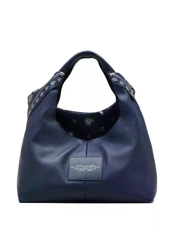 Marc Jacobs Sack Bandana Leather Bag - Blue