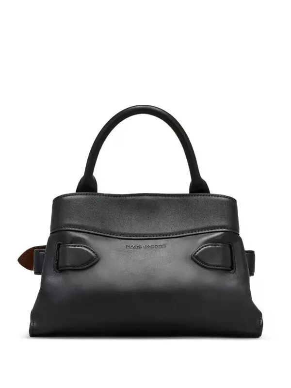 Marc Jacobs The Dakota Buckle Detail Satchel Bag - Black