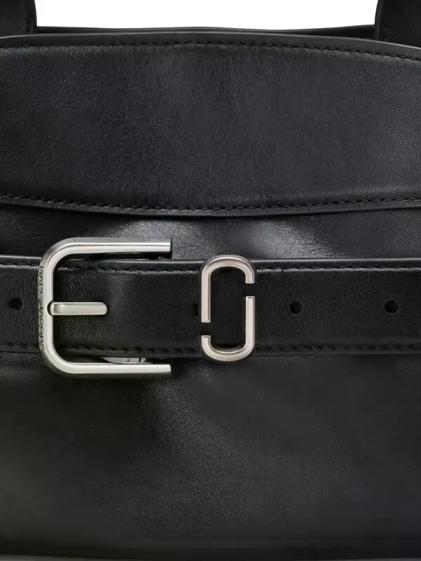 Marc Jacobs The Dakota Buckle Detail Satchel Bag - Black