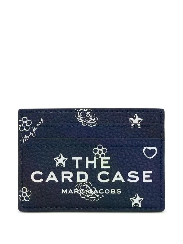 Marc Jacobs Leather Card Case - Blue