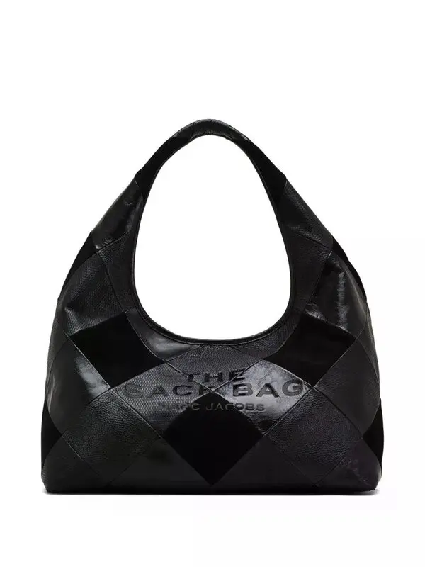 Marc Jacobs Sack Patchwork Shoulder Bag - Black
