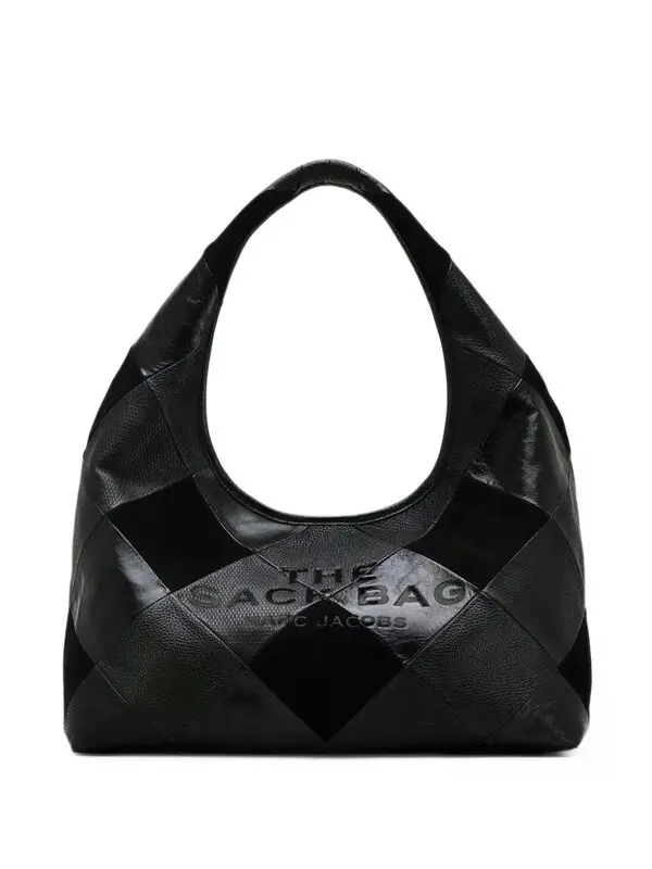 Marc Jacobs Sack Patchwork Shoulder Bag - Black