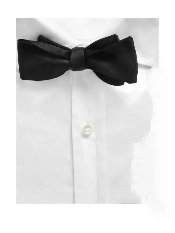 Ralph Lauren Purple Label Satin-effect Bow Tie - Black