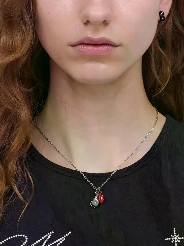 Marc Jacobs Lips-embellishment Necklace