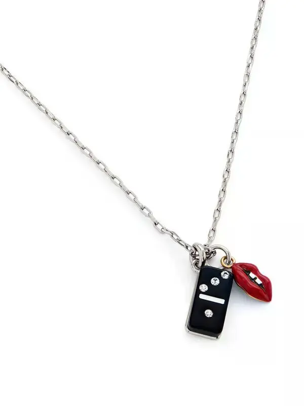 Marc Jacobs Lips-embellishment Necklace