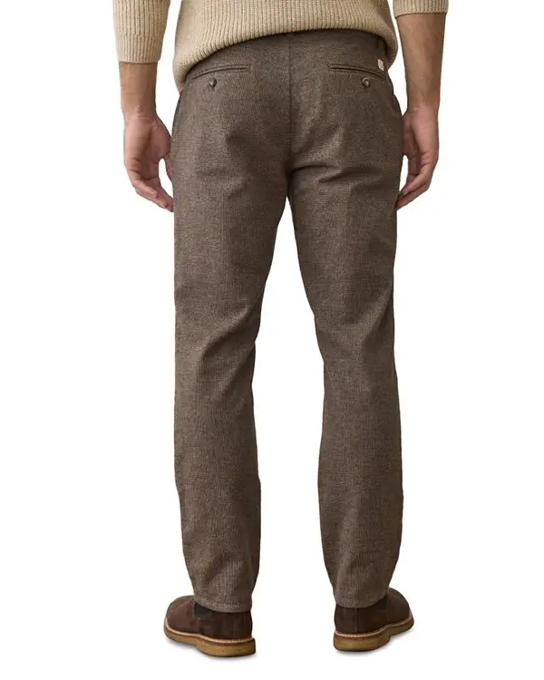 Marine Layer Slim Straight Houndstooth Chinos