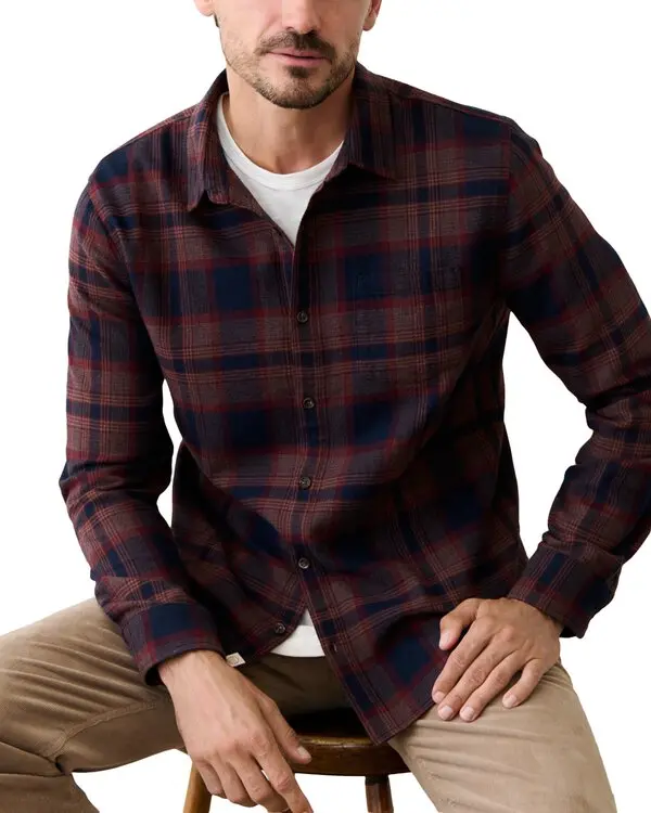 Marine Layer Pacifica Long Sleeve Stretch Shirt
