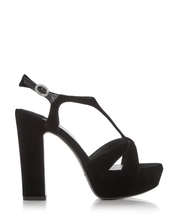 JIMMY CHOO Kesia 120 Platform Sandals - Black