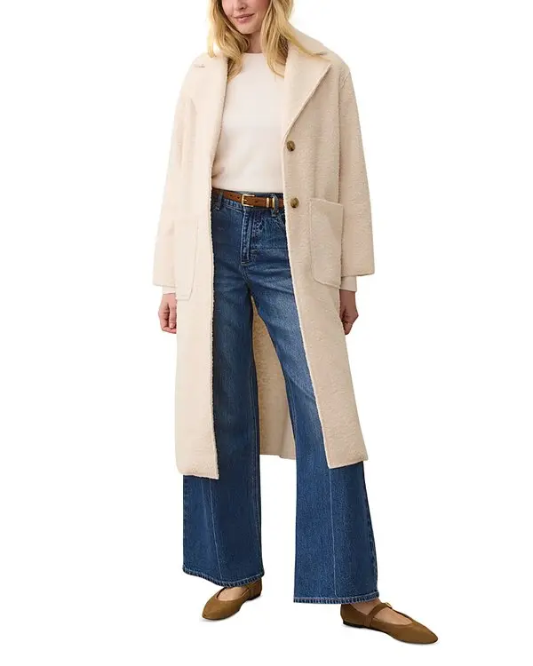 Marine Layer Oversized Sherpa Topcoat