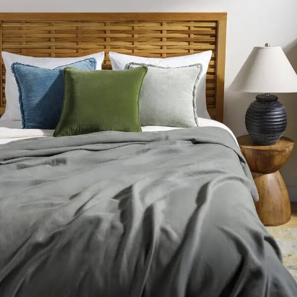 SURYA Safflower Decorative Pillow