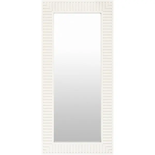 SURYA Colossae Full Length Mirror - White