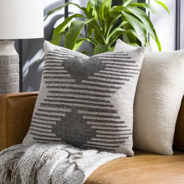 SURYA Lewis Lumbar Pillow