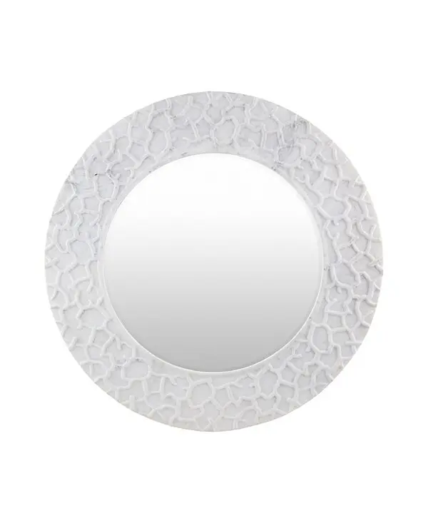 SURYA Celebes Accent Mirror - Ivory