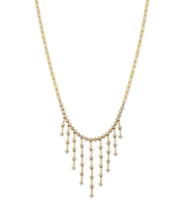 Bloomingdale'S Diamond Droplet Necklace In 14k Yellow - Gold