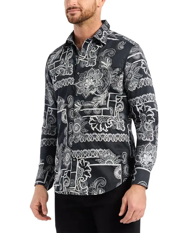 Robert Graham Arden Long Sleeve Woven Shirt