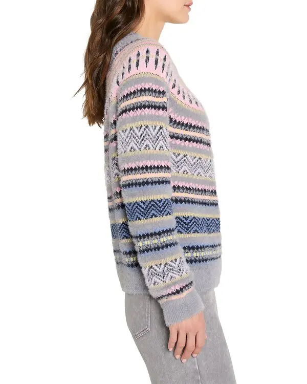 NIC+ZOE Cozy Fairisle Sweater