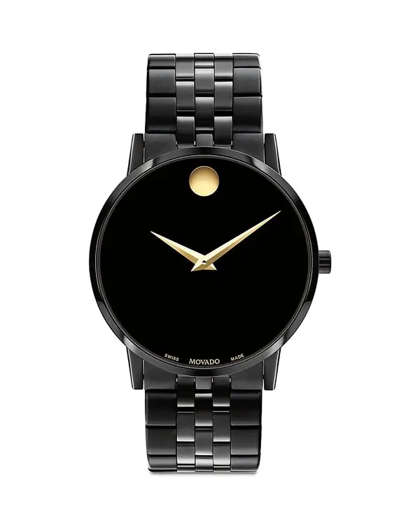 Movado Museum Classic 40mm Watch - Black