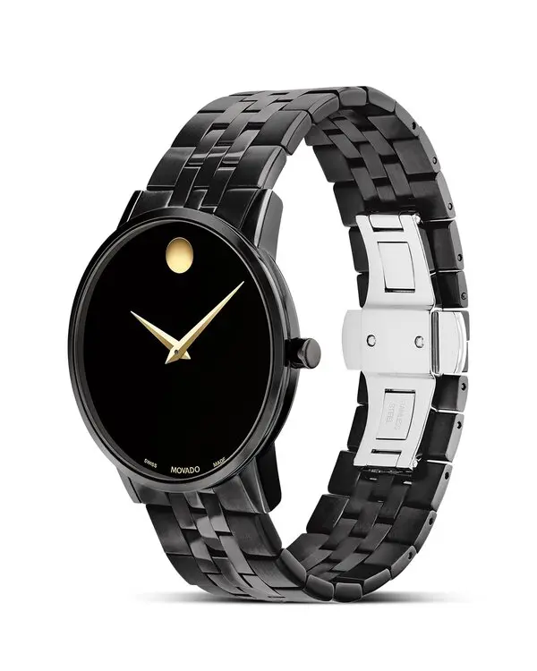 Movado Museum Classic 40mm Watch - Black
