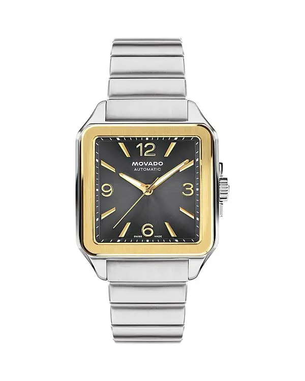 Movado Heritage Series 1917 35mm Watch - Gray/silver
