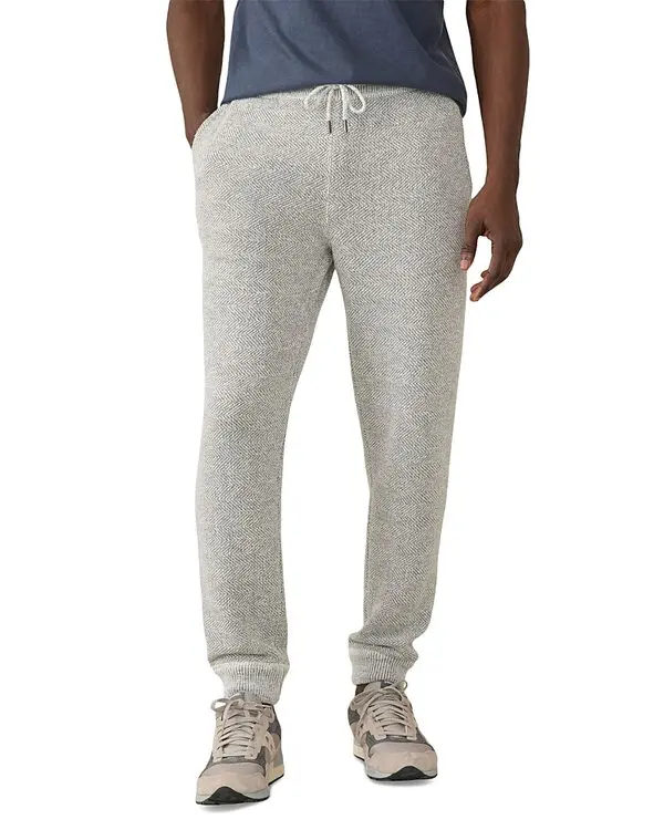 Faherty Brand Whitewater Sweatpant - Grey Shell Loop