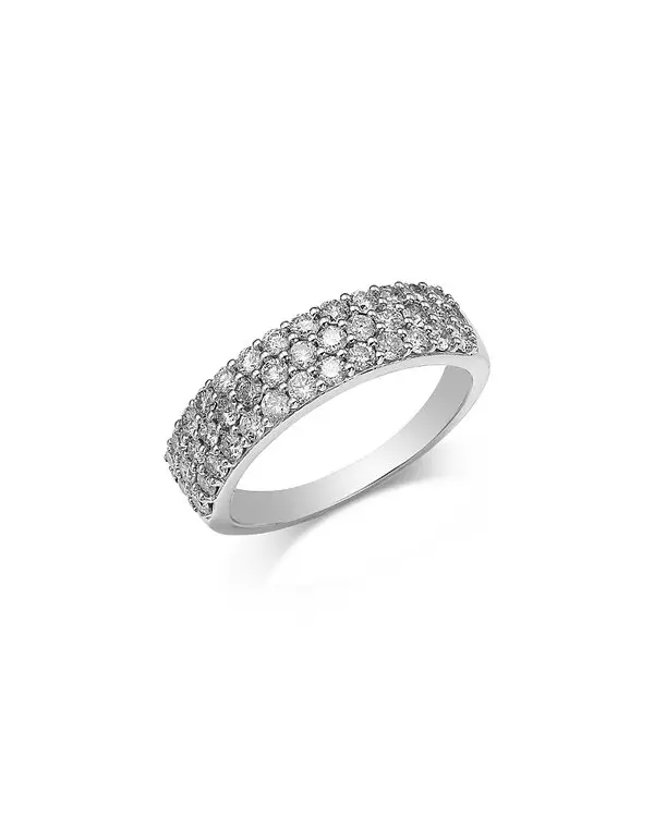 Bloomingdale'S 14k Diamond Ring 1.0 Tcw - White Gold