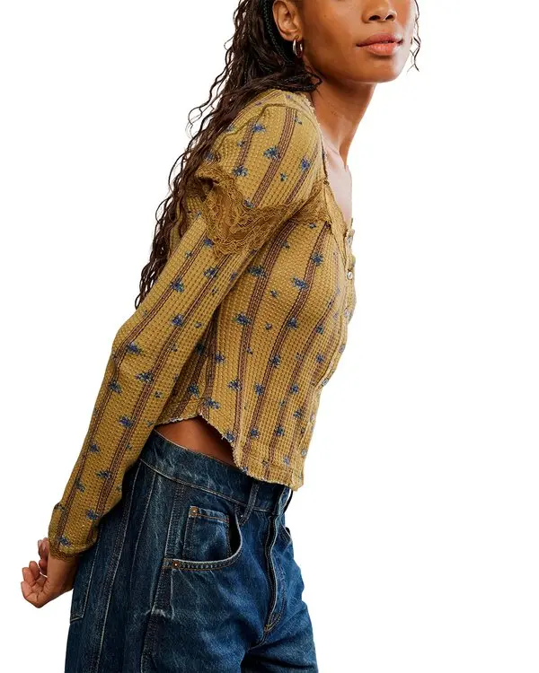 Free People Let's Party Cardigan Top - Beehive