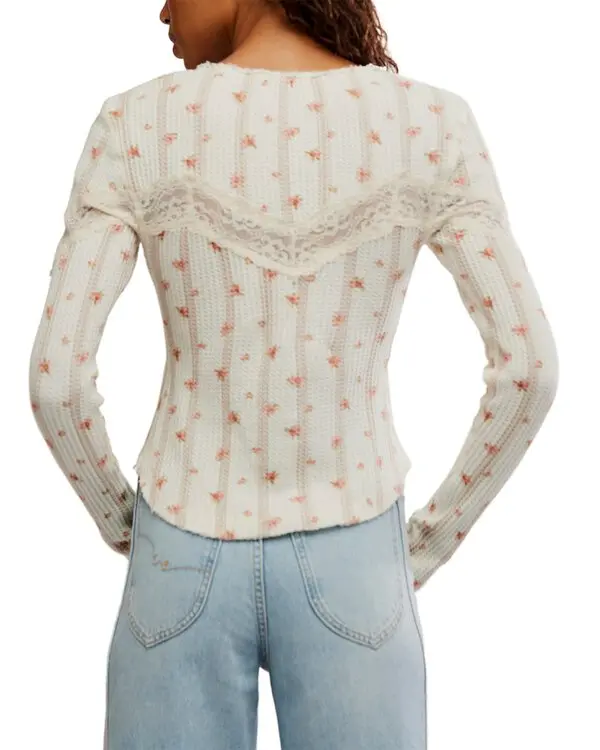 Free People Let's Party Cardigan Top
