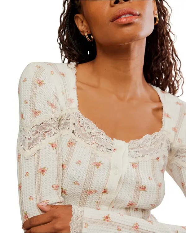 Free People Let's Party Cardigan Top