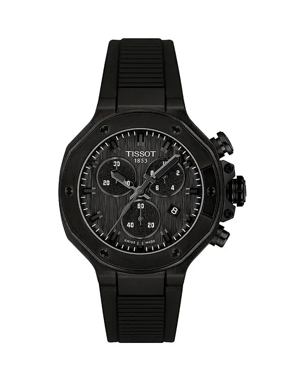TISSOT T-race Quartz Chronograph, 38mm - Black/black