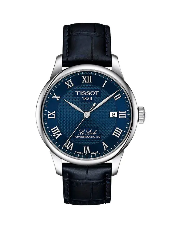 TISSOT Le Locle 40mm Watch - Blue/blue