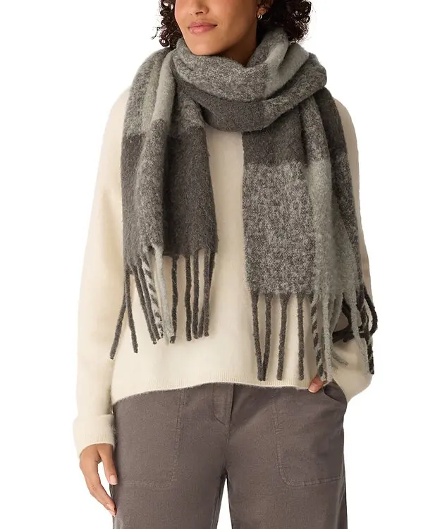 Eileen Fisher Boucle Cloud Scarf - Rye