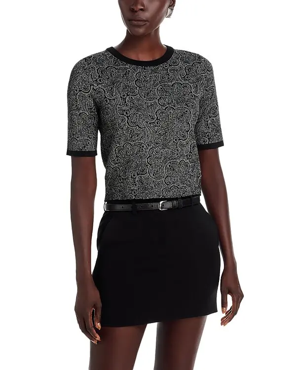 Ramy Brook Rosaline Short Sleeve Top