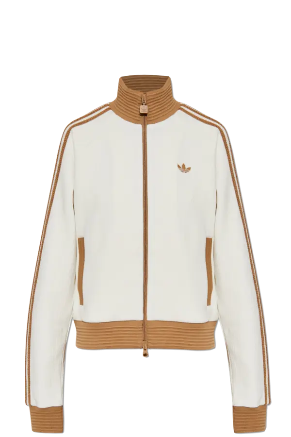 Adidas Originals By Alexander Wang Embroidered Logo Sweatshirt - Cream