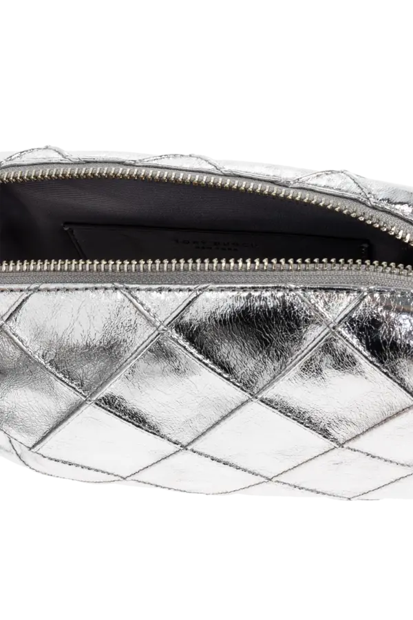 Tory Burch Fleming Shoulder Bag - Silver