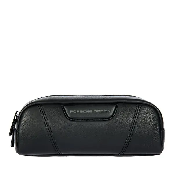 Porsche Design Roadster Leather Evo Accessory Pouch - Black