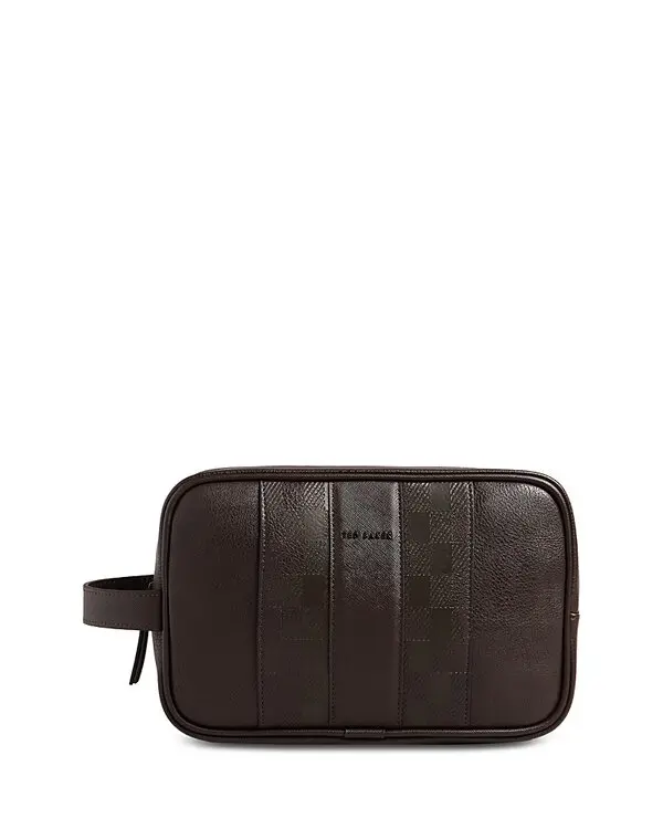 Ted Baker London Waydee House Washbag - Chocolate Brown