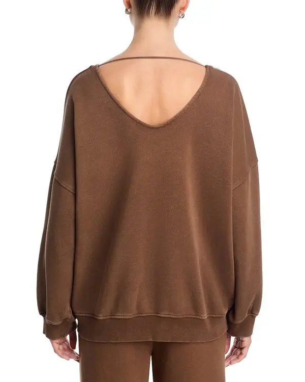 Vintage Havana V Neck Sweatshirt