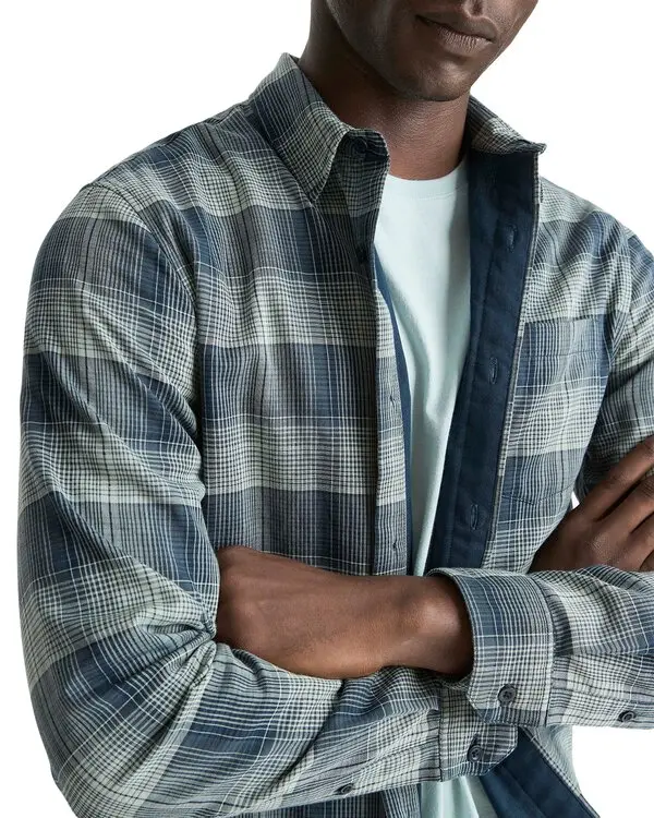 Vince Big Sky Long Sleeve Button Front Shirt