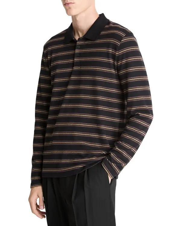 Vince Long Sleeve Polo Sweater