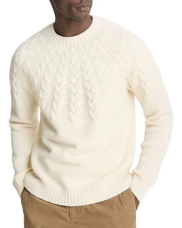 Vince Airspun Cable Knit Sweater