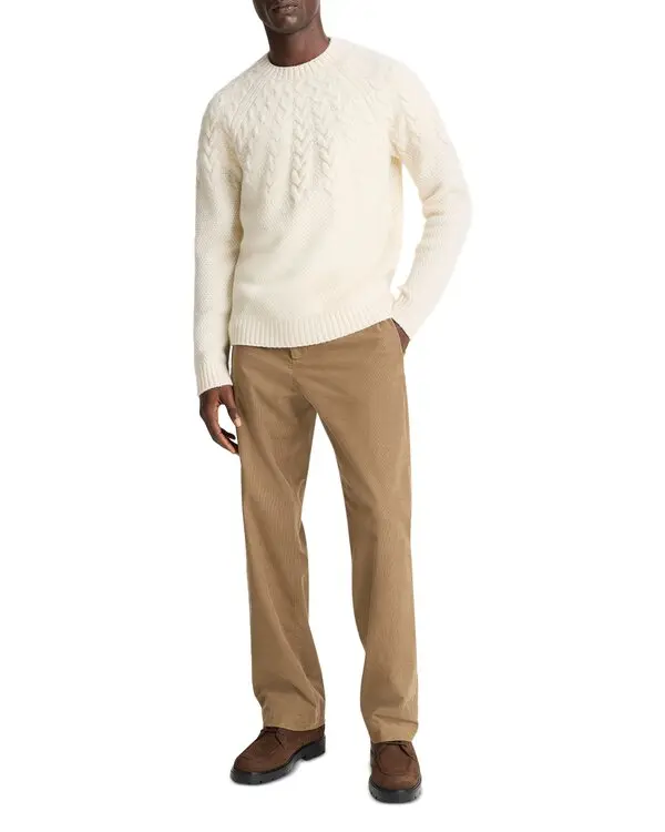 Vince Airspun Cable Knit Sweater