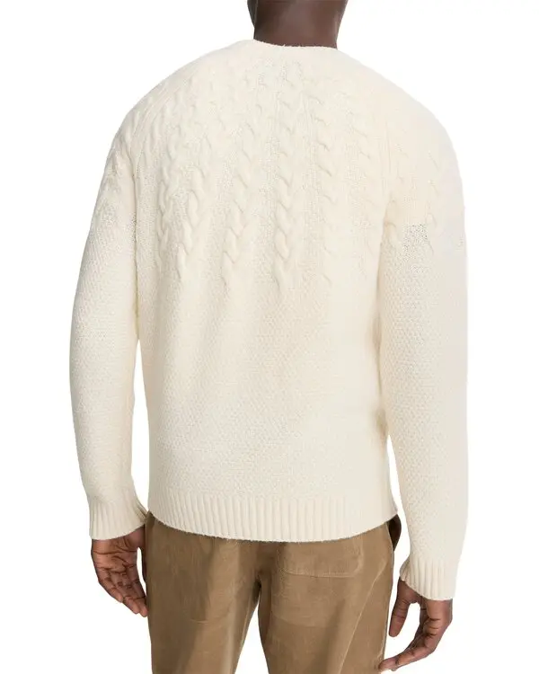Vince Airspun Cable Knit Sweater