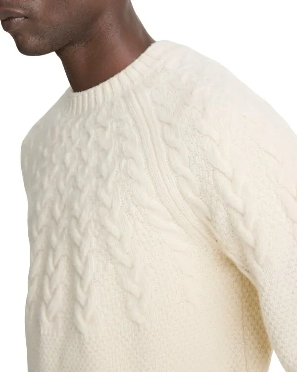 Vince Airspun Cable Knit Sweater