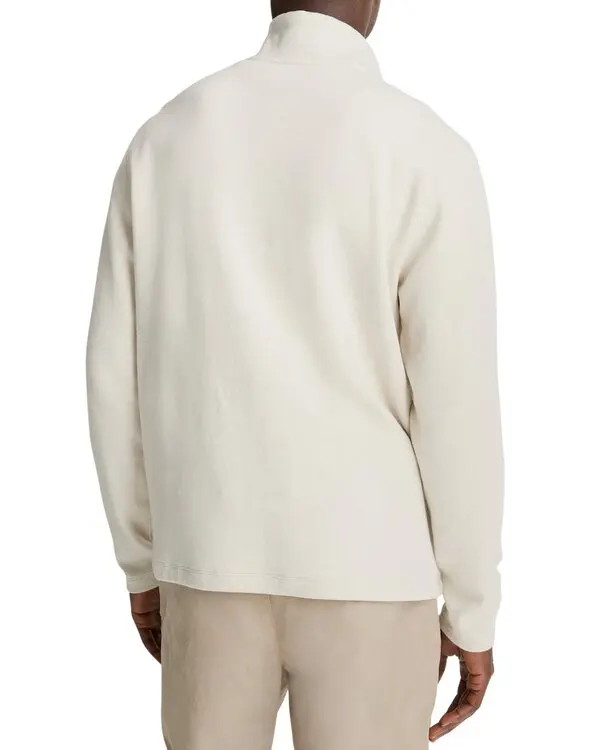 Vince Cotton Mock Neck Pullover Sweater