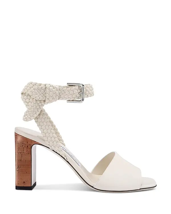 JIMMY CHOO Rori 85 Sandals - Latte