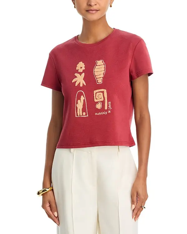 ALEMAIS Chenille Fitted Tee