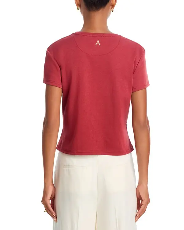 ALEMAIS Chenille Fitted Tee