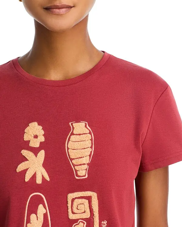 ALEMAIS Chenille Fitted Tee