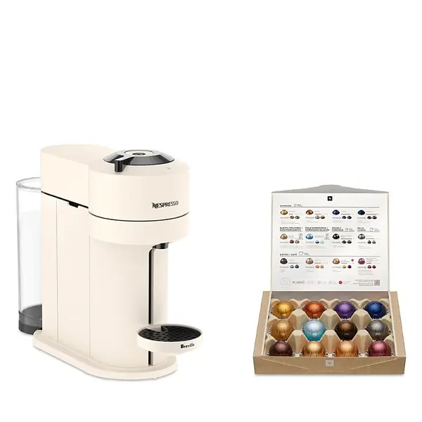 NESPRESSO Vertuo Next Premium Coffee And Espresso Maker Breville - Creamy White Bnvcrmbuc